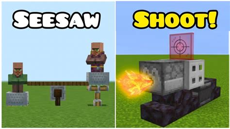 Minecraft 5 Easy Redstone Builds 2 Youtube