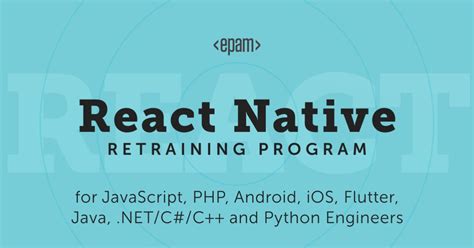 Epam Systems On Linkedin React Native Ретрейнінг програма