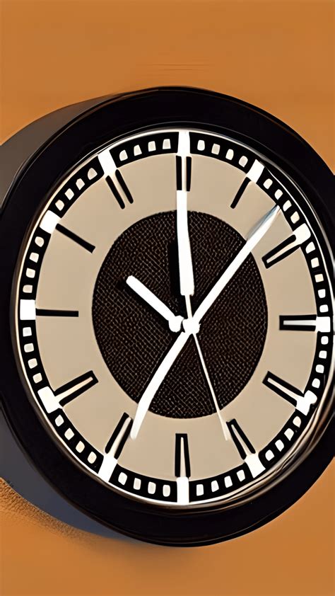 A Classic Analog Clock · Creative Fabrica