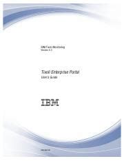 IBM Tivoli Monitoring User S Guide A Comprehensive Overview Of Course Hero