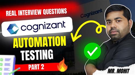 Cognizant Interview Questions For Automation Test Engineerjavaseleniumapi Part 2 Youtube