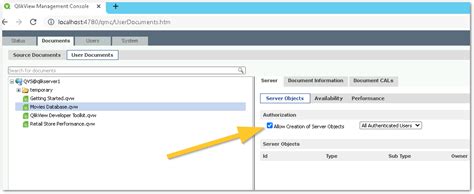 Allow Creation Of Server Objects Gets Unchecked Af Qlik Community