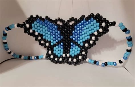 Butterfly Moth Kandi Mask Custom Available Etsy Canada In 2024
