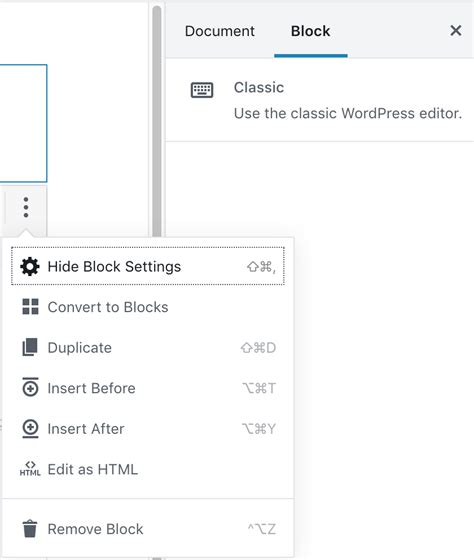 Display A Convert To Blocks Notice On Classic Block Issue 12307