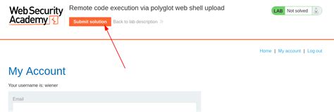 Remote Code Execution Via Polyglot Web Shell Upload Portswigger Write