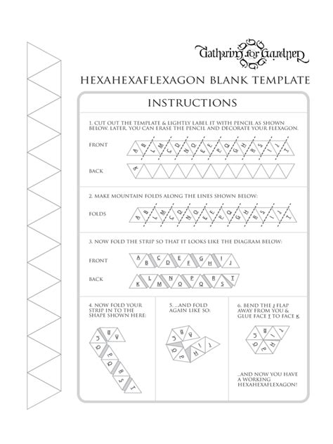 Hexaflexagon Template 3 Free Templates In Pdf Word Excel Download