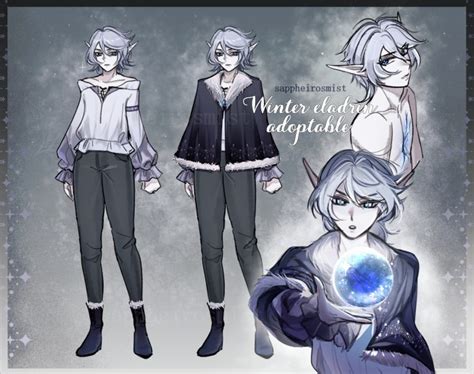 Winter Eladrin Dandd Ychcommishes