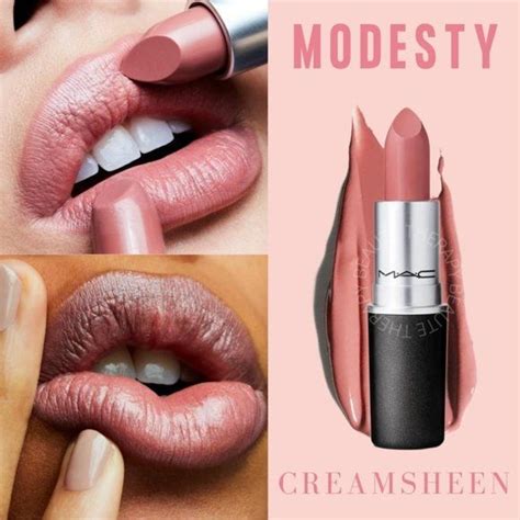 Mac Modesty Creamsheen Lipstick Get The Perfect Nude Shade