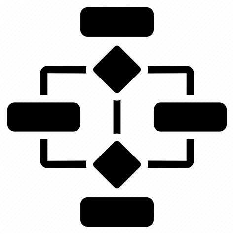 Hierarchy Structure Diagram Scheme Flowchart Icon Download On Iconfinder