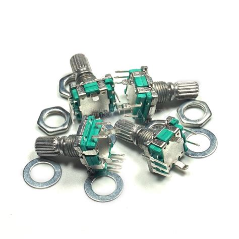 Plum Handle 15mm Rotary Encoder Coding Switch Ec11 Digital