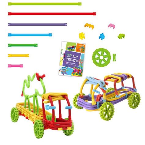 Flexi Construction Set 150 Pcs Magnetic Building Set Lernitoys Lernitoys Ae