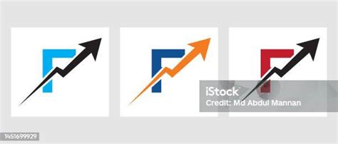 편지 F 마케팅 성장 화살표가 있는 재무 로고 템플릿입니다 마케팅 및 금융 사업 로고 타입 0명에 대한 스톡 벡터 아트 및 기타 이미지 Istock