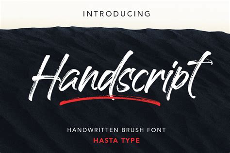 Download Handscript Brush Font