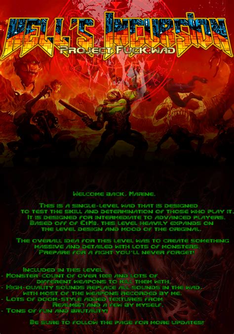 Hell S Incursion Mod For Doom II ModDB Hell S Incursion Mod For Doom II ModDB