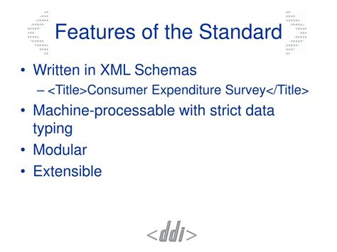 Ppt The Data Documentation Initiative Ddi A Bridge Between Data