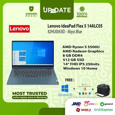 Jual Lenovo Ideapad Flex Alc Id Laptop Amd Ryzen U Gb Ddr Gb Ssd
