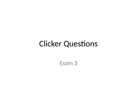 Exam 3 Clicker Questions Insects Global And Sustain Isb 201 Docsity