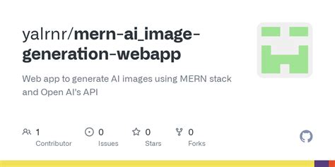 github yalrnr mern ai image generation webapp web app to generate ai