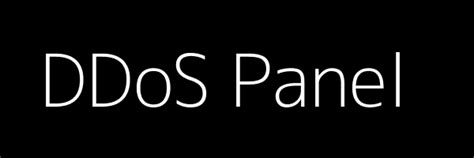 Github Team Shadow Striker Ddos Panel A Ddos Panel Tool