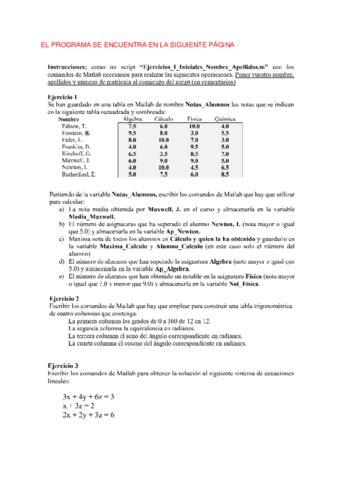 Matlab Ejercicio Pdf