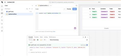 Bug Auto Select First Row After Loading Table Data 💬 App Building