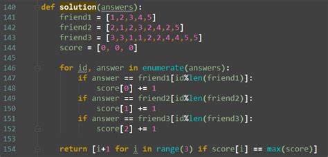 [프로그래머스] 모의고사 python 완전탐색 힌트 풀이 네이버 블로그