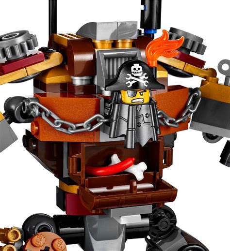 LEGO The LEGO Movie 70807 pas cher, Le duel de barbe d'acier