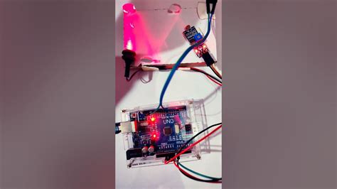 Arduino Uno Based Laser Security Alarm By Using Ldr Sensor