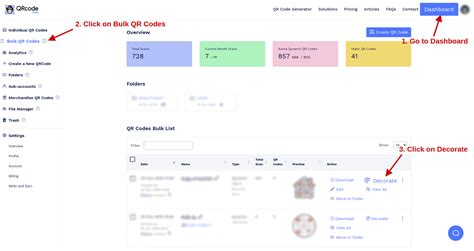 How To Assign Individual QR Code Design To Existing Bulk QRCodeChimp Support