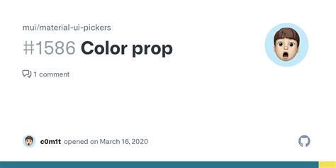 Color Prop Issue Mui Material Ui Pickers GitHub