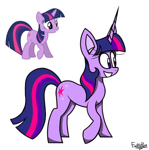 Twilight Sparkle Vector Redraw By Faithrose24 On Deviantart