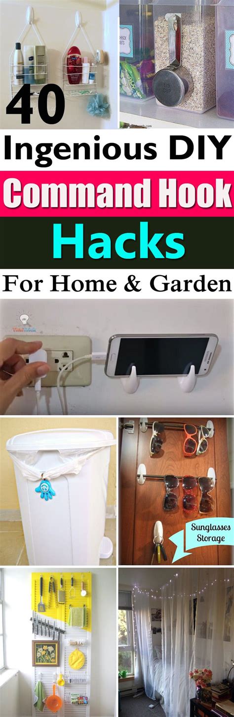 40 Genius Diy Command Hook Hacks For Home Organization