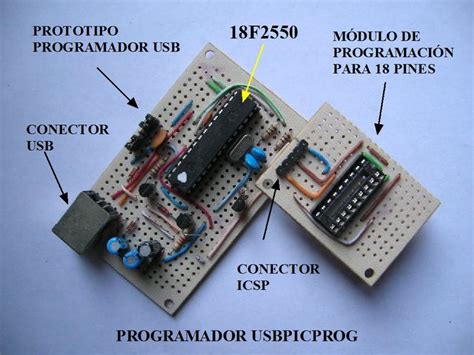 usbpicprog proyecto construya un programador universal usb icsp para