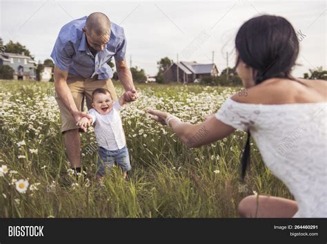 Parent Walking Her Image Photo Free Trial Bigstock