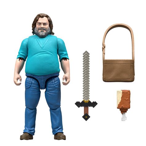 A Minecraft Movie Steve Action Figure Entertainment Earth
