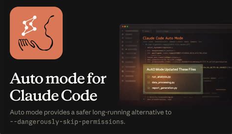 Claude Code Auto Mode Unlock Safer Faster Ai Coding 2026 Guide