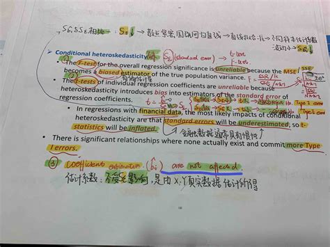 多元回归中，违反假设中自相关这里假设违反和异方差假设中，有关系数估计是否有偏的结论为何相矛盾？ 有问必答 品职教育 专注cfa esg frm