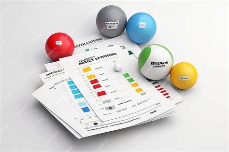 Premium Photo Customer Evaluation Indicator Rating Print Screen On Ball Since Low To High On