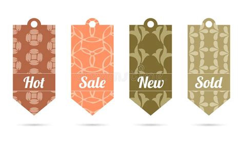 Vintage Price Tag Design Stock Vector Illustration Of Retro 39102566