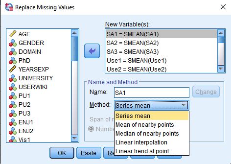 Missing Value Analysis MVA Using SPSS Datapott Analytics