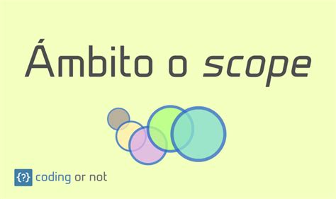 Ámbito O Scope En Programación