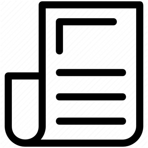 Document File Format Paper Text Data Icon Download On Iconfinder