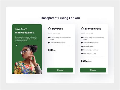 Pricing Table UI Component Freebie Supply