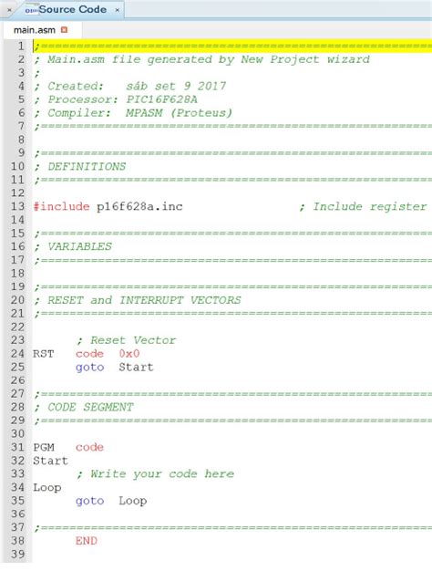 Programming Of Microcontrollers