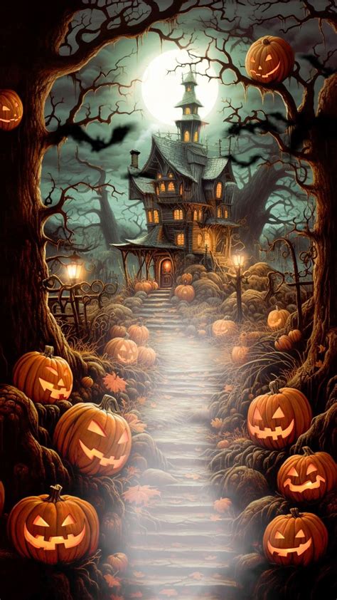 Pin By Brian Voisin On For The Love Of Halloween In 2024 Halloween Wallpaper Backgrounds
