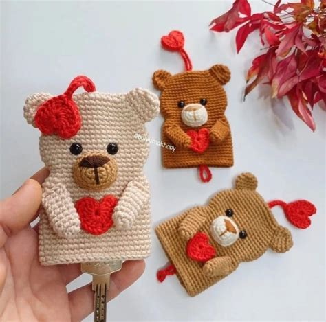 Ключница крючком схема и описание