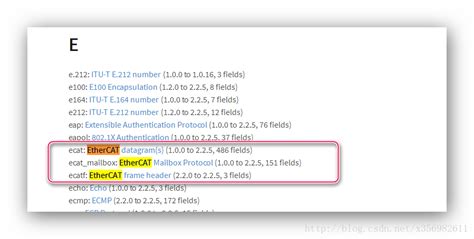 Wireshark对ethercat抓包分析大白鲨解析ethercat数据工具 Csdn博客 Wireshark对ethercat抓包分析大白鲨解析ethercat数据工具 Csdn博客