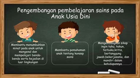 KONSEP DASAR SAINS UNTUK ANAK USIA DINI | PPT