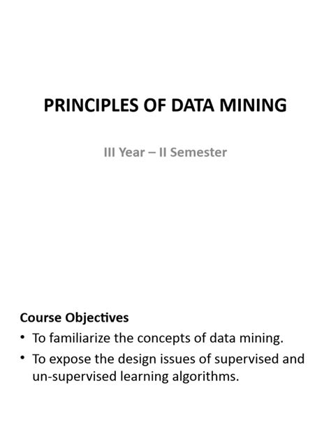 R21 Dm Unit1 Pdf Data Mining Level Of Measurement