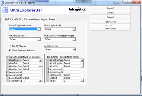 Ultraexplorerbar Stylelistbar Doesnt Scroll Vertically Infragistics Forums